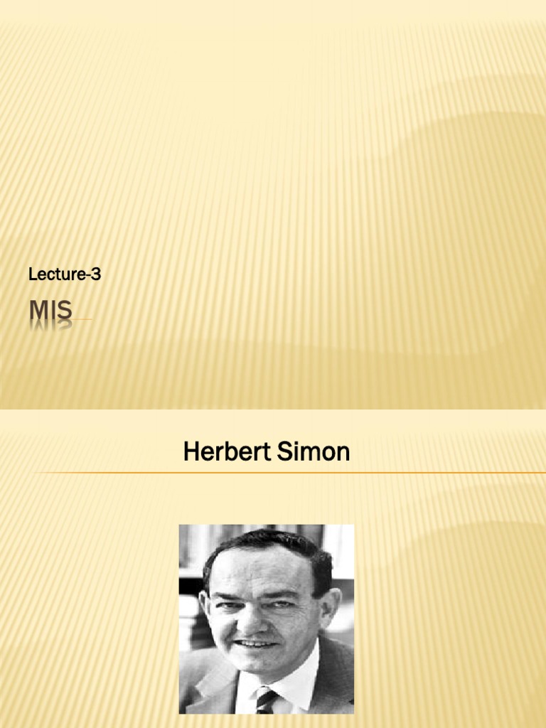 Simon-Decision Making | PDF