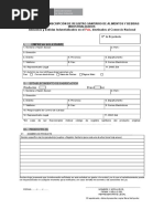 Formulario de Licencia Sanitaria Ministerio de Salud DRCA 004 | PDF | Patentar