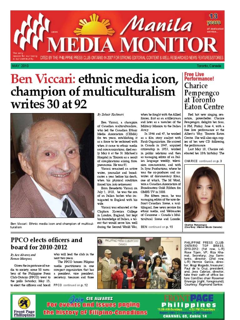 Manila Media Monitor - MAY 2010 | PDF | State School