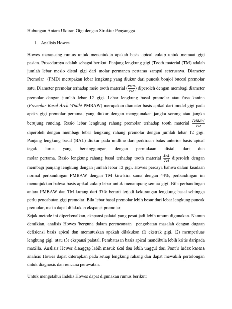 Analisis Howes | PDF