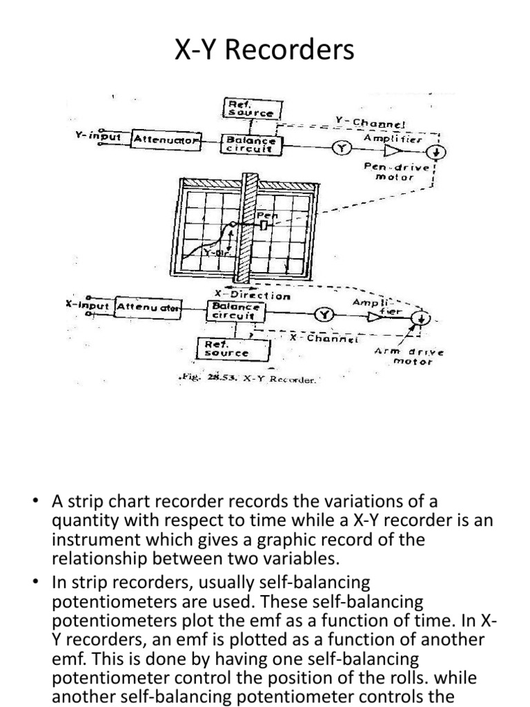 X Y Recorders | PDF | Inductor | Electrical Engineering