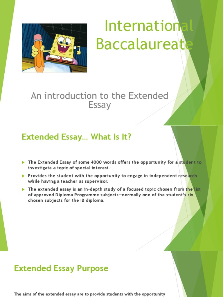 IB Extended Essay Overview and Guidelines | PDF | Essays | Epistemology