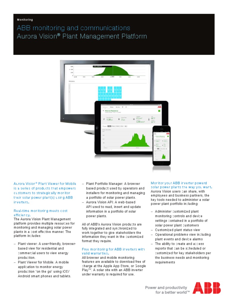 Manuale Abb Plant Management Platform PDF | PDF | Surveillance | Mobile App