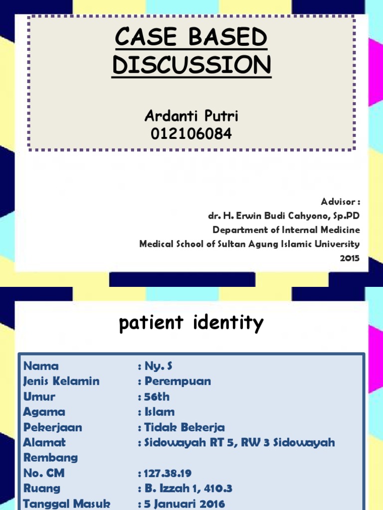 Case Based Discussion | PDF