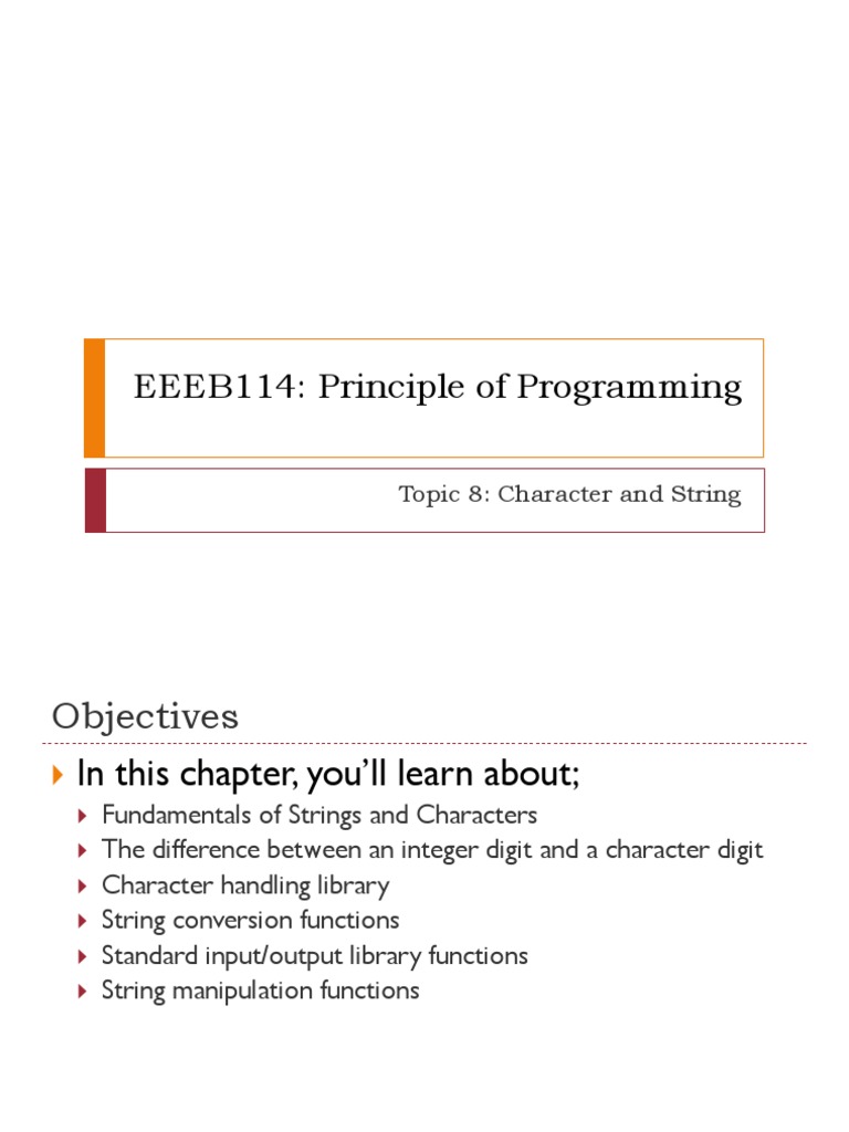 Ch8 Aiman Pdf Pdf String Computer Science Character Encoding