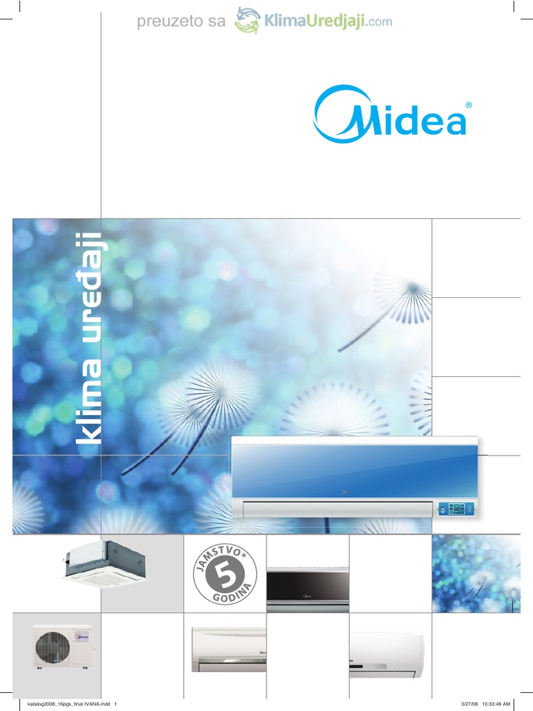 Midea Midea Katalog 2008 | PDF