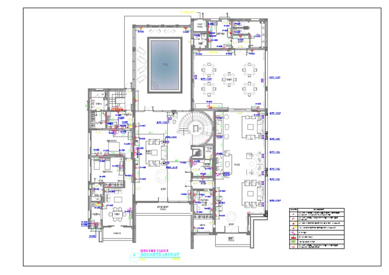 Ground Floor Socket Layout Plan | PDF