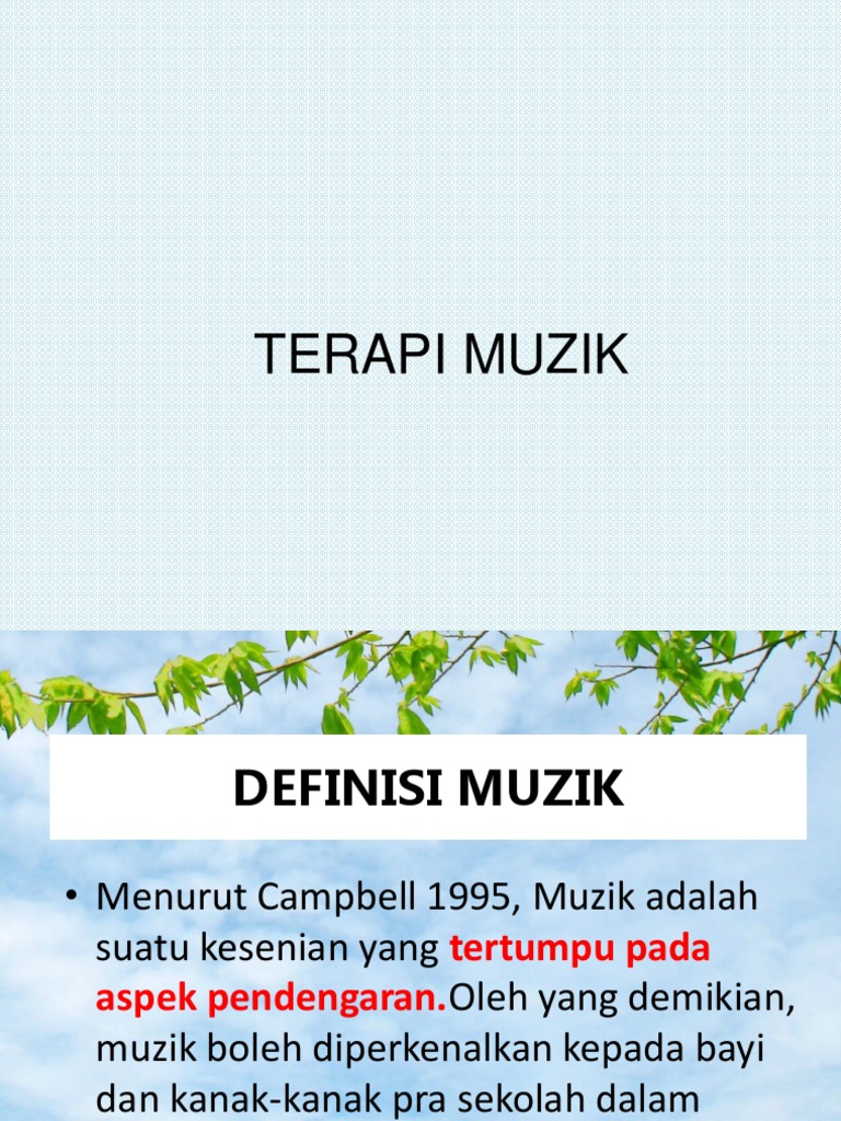 Terapi Muzik | PDF