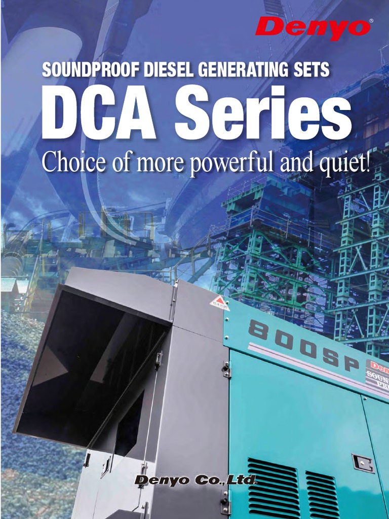 Providing Power Where Needed: An Overview of Denyo Diesel Generators ...