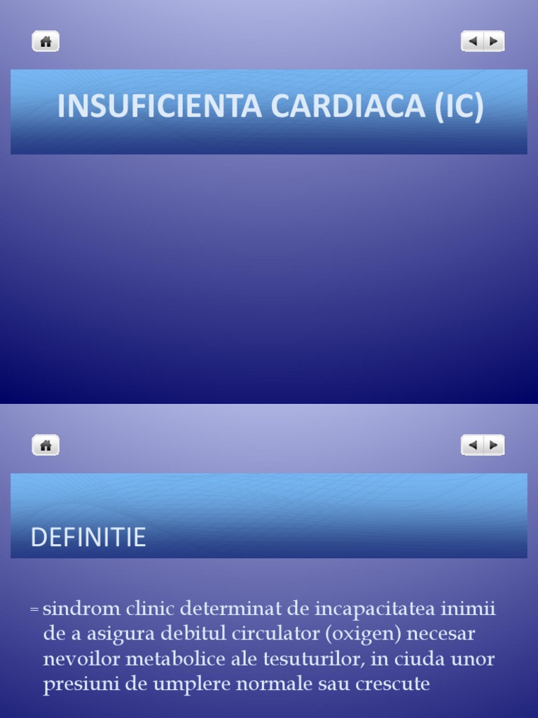 Curs 2-3 Insuficienta Cardiaca | PDF | Ciencia y matemáticas