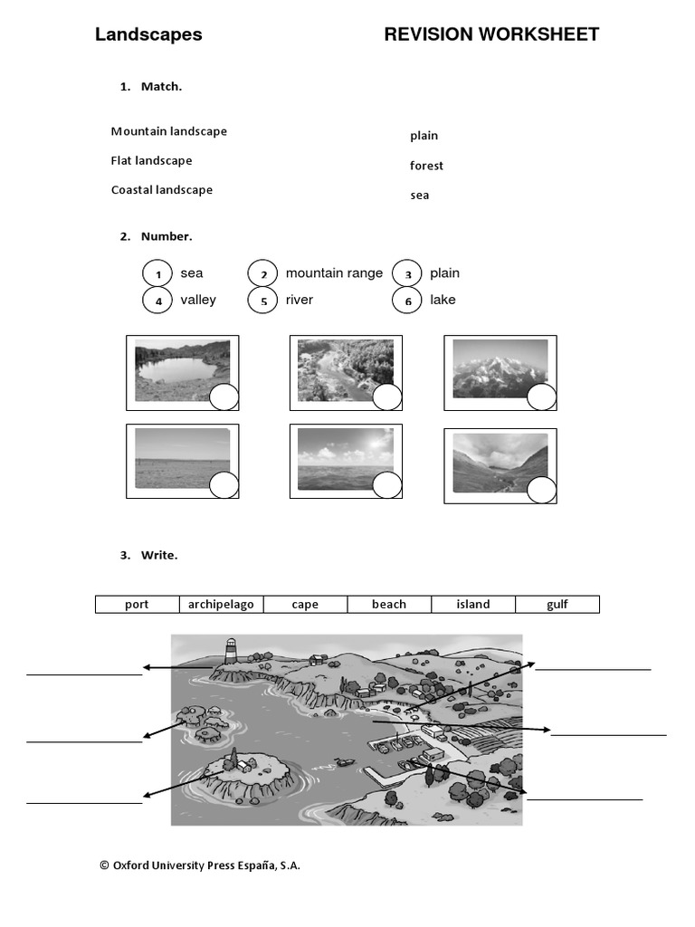 SS2 M1 U04 Worksheet Revision PDF | PDF | Geomorphology | Physical ...