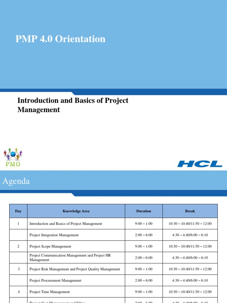 Module 0 - Introduction and Basics of Project Management | PDF ...
