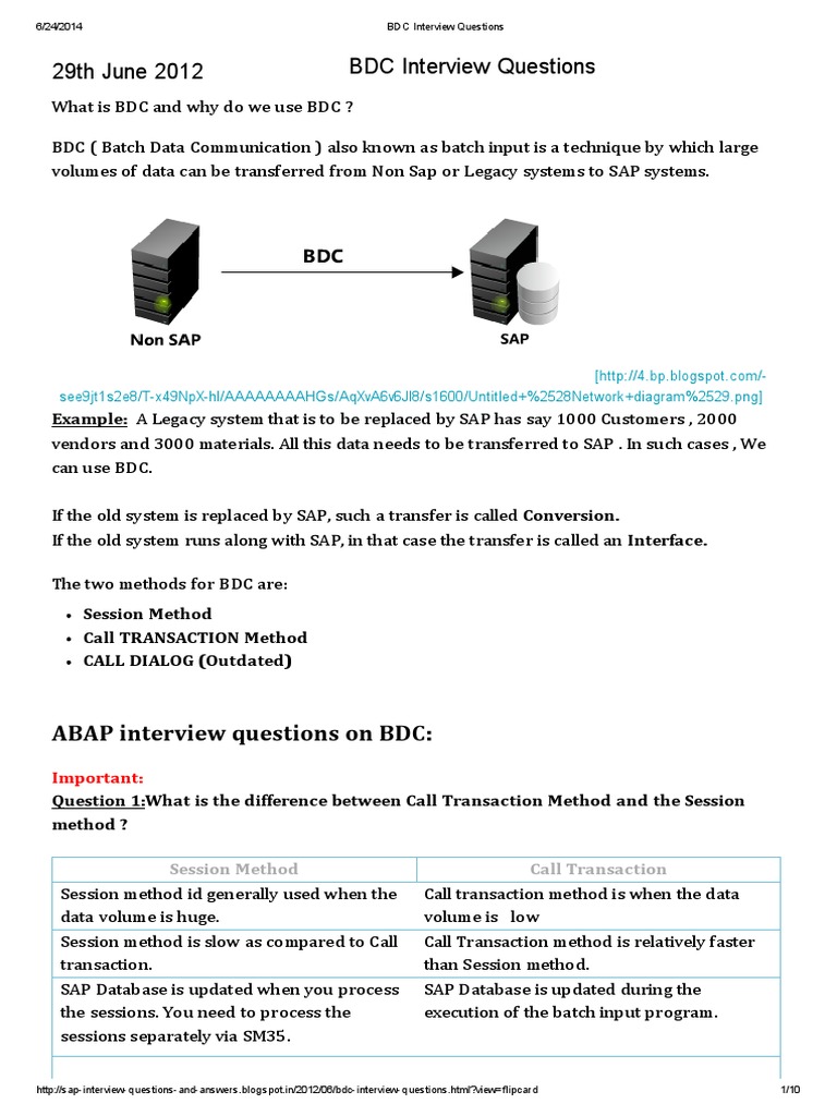 BDC Interview Questions | PDF | Database Transaction | Databases