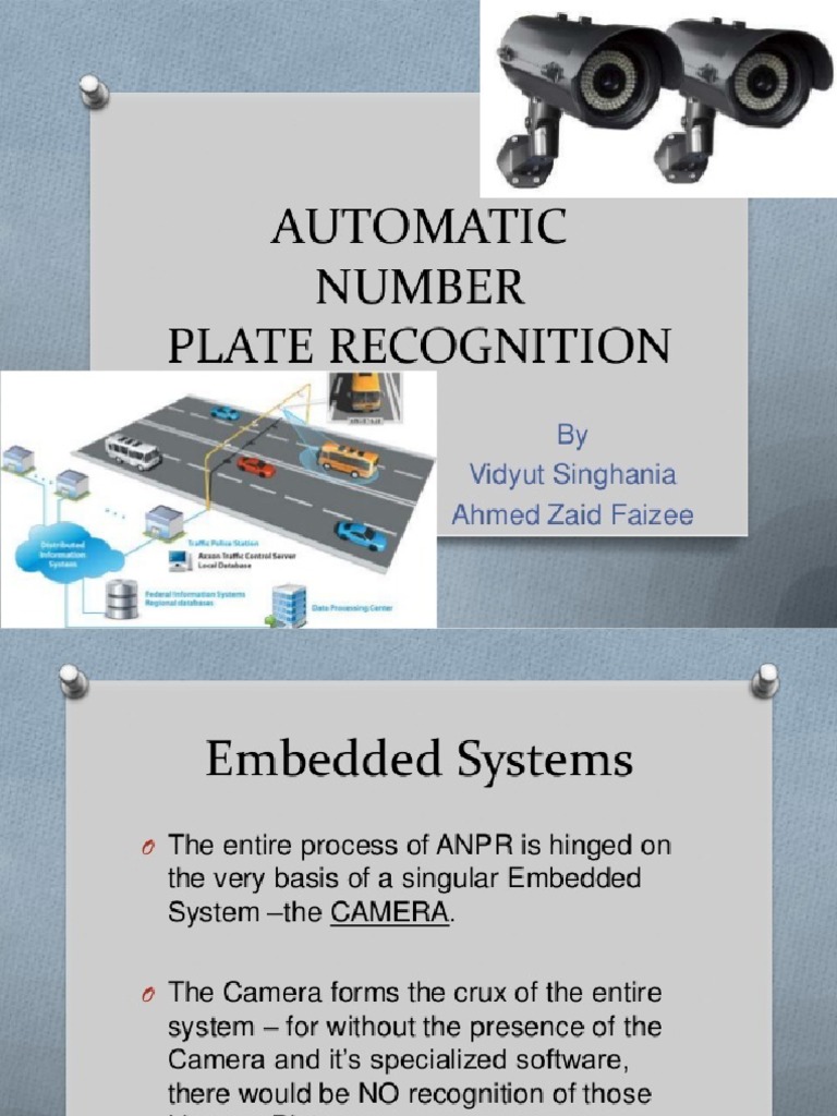 Automatic Number Plate Recognition Anpr by Vsdaking | Download Free PDF ...