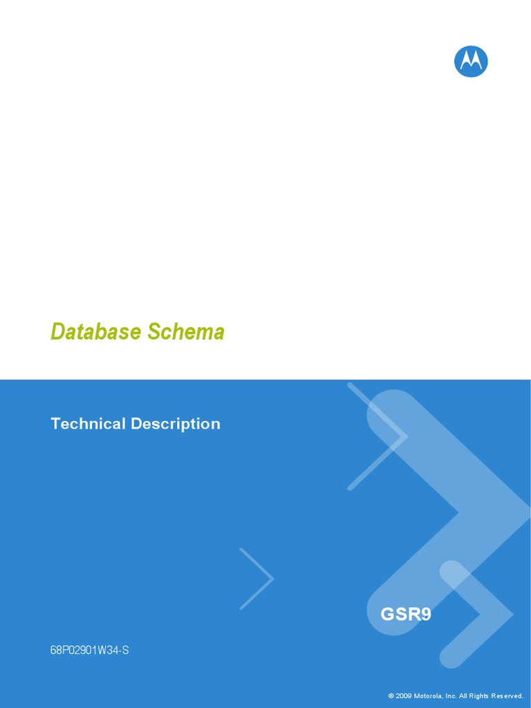 Database Schema PDF | PDF | License | Copyright