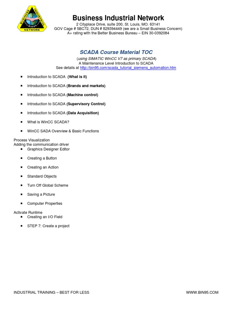 Scada Course Outline PDF | PDF | Scada | Computer Network