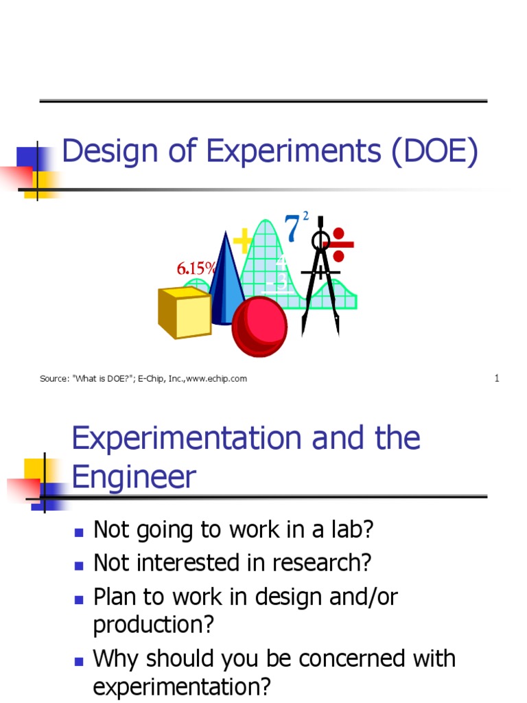 Doe | PDF | Experiment | Design Of Experiments