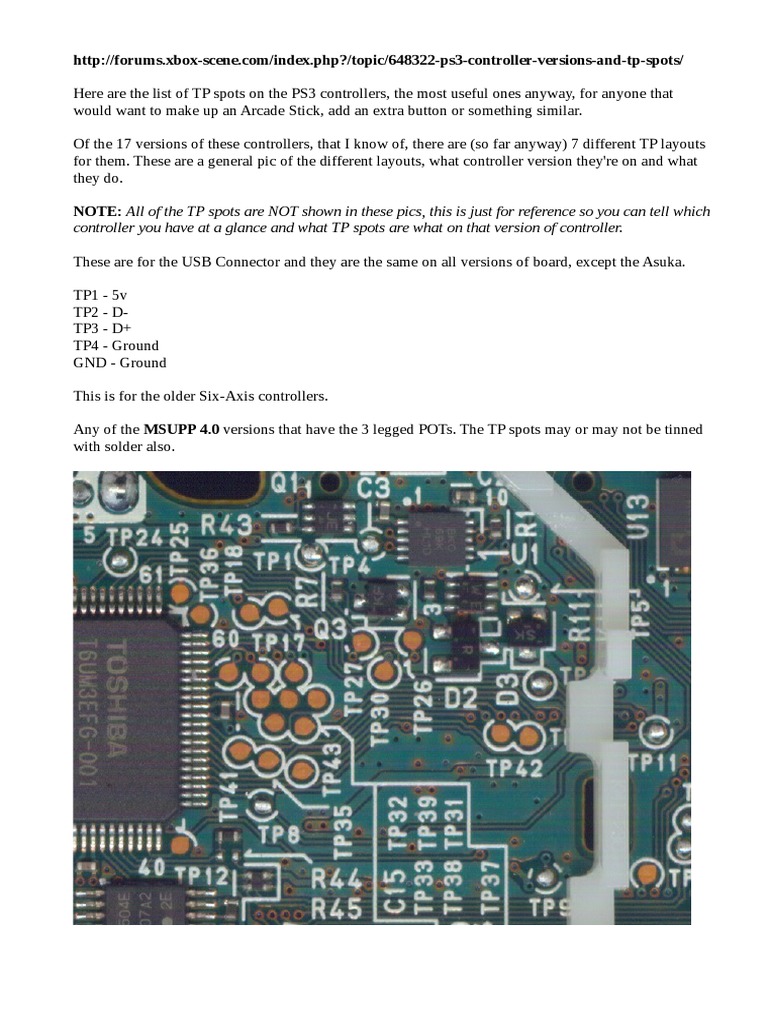 Sony Ps3 Controller | PDF | Video Game Hardware | Computer Hardware