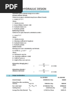 STP Design Calculations | PDF | Pump | Hydraulics