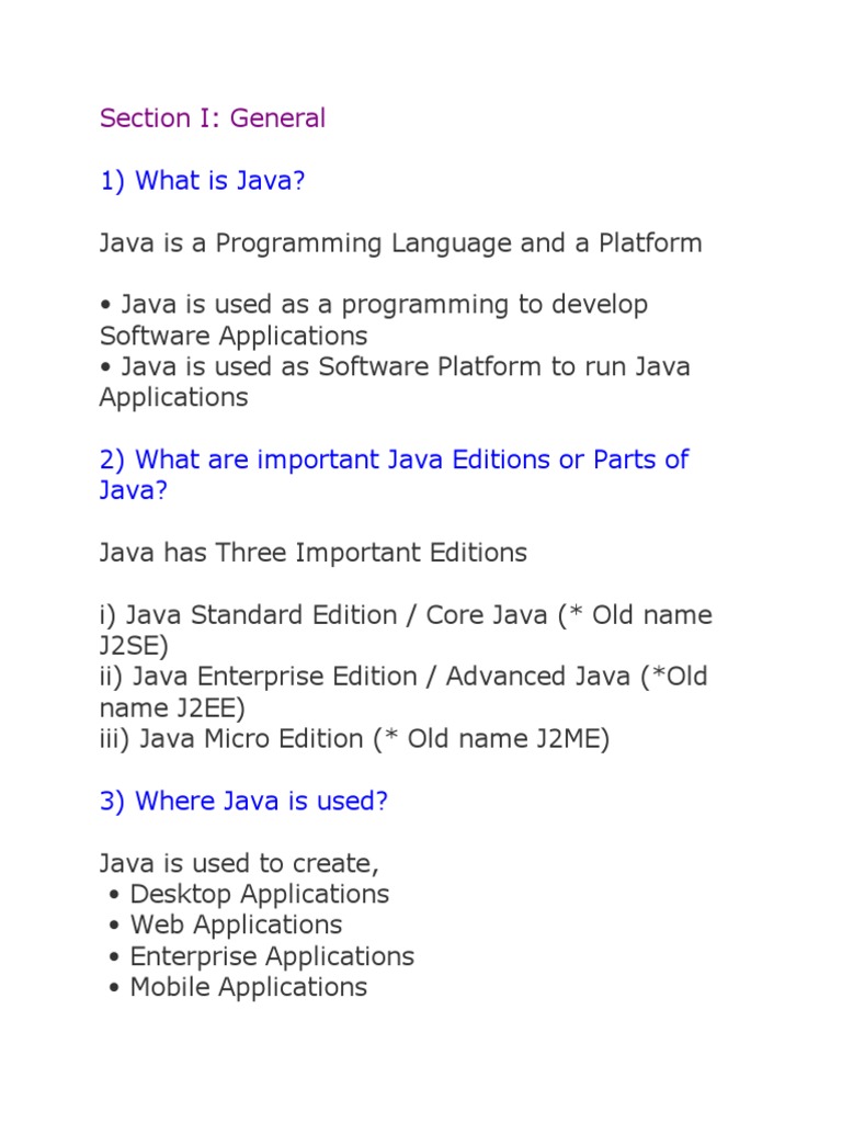 Core Java Examples | PDF | Data Type | Java Virtual Machine