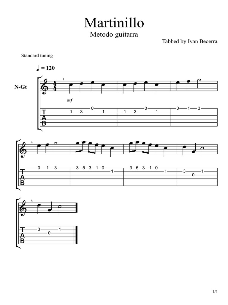 Martinillo (TAB) | PDF