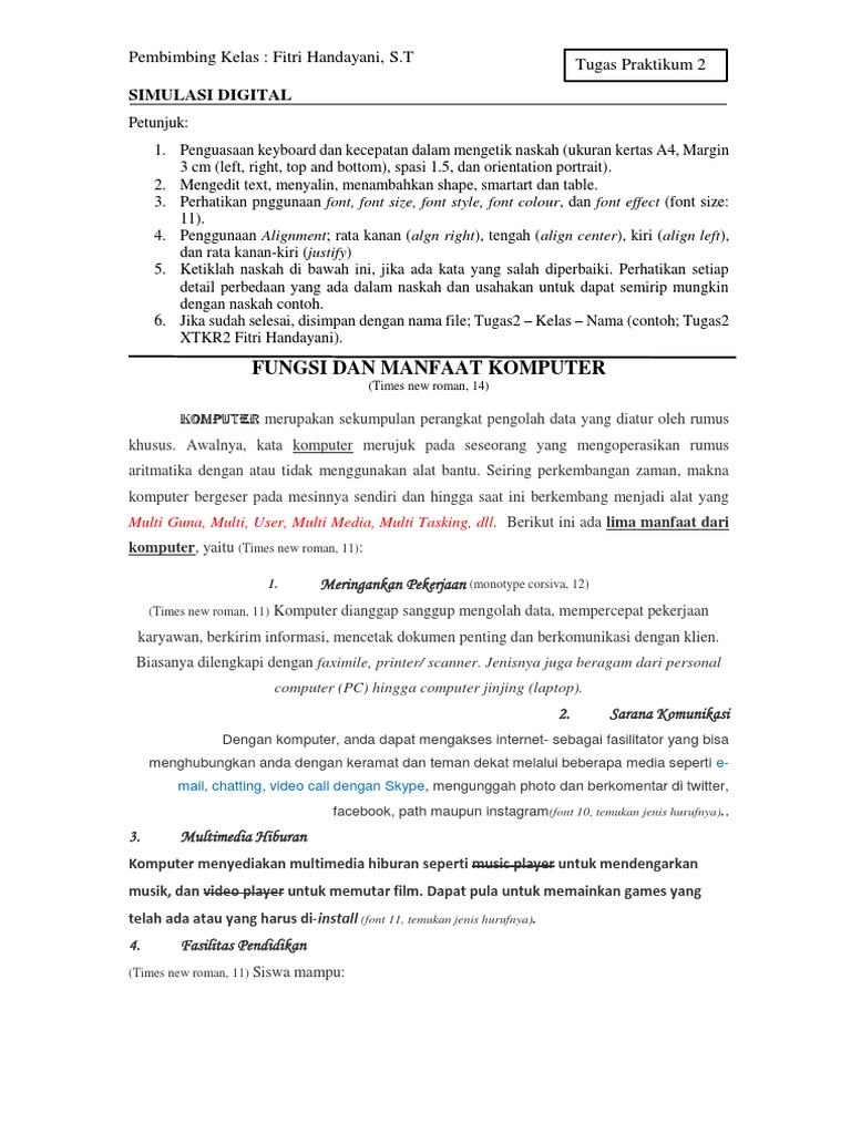 Tugas 2 SiMDIG | PDF