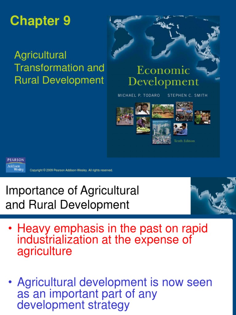 Agricultural Transformation and Rural Development | PDF | Agriculture ...