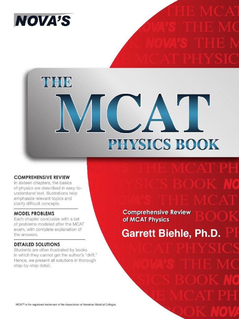 Garrett Biehle The MCAT Physics Book PDF | PDF | Friction | Force