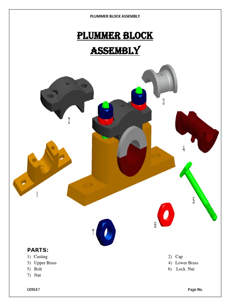 Plummer Block | PDF | Nut (Hardware) | Metalworking