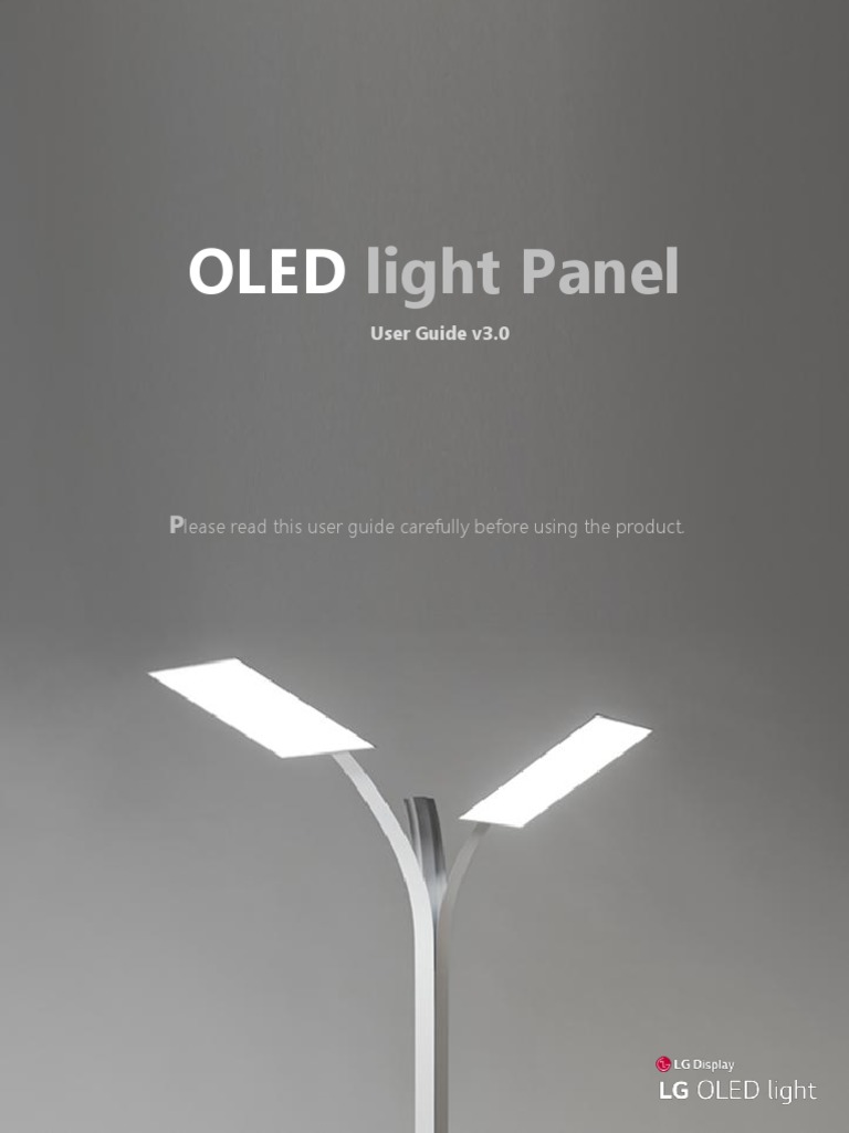 LG OLED Light Panel User Guide | PDF | Oled | Electrical Connector