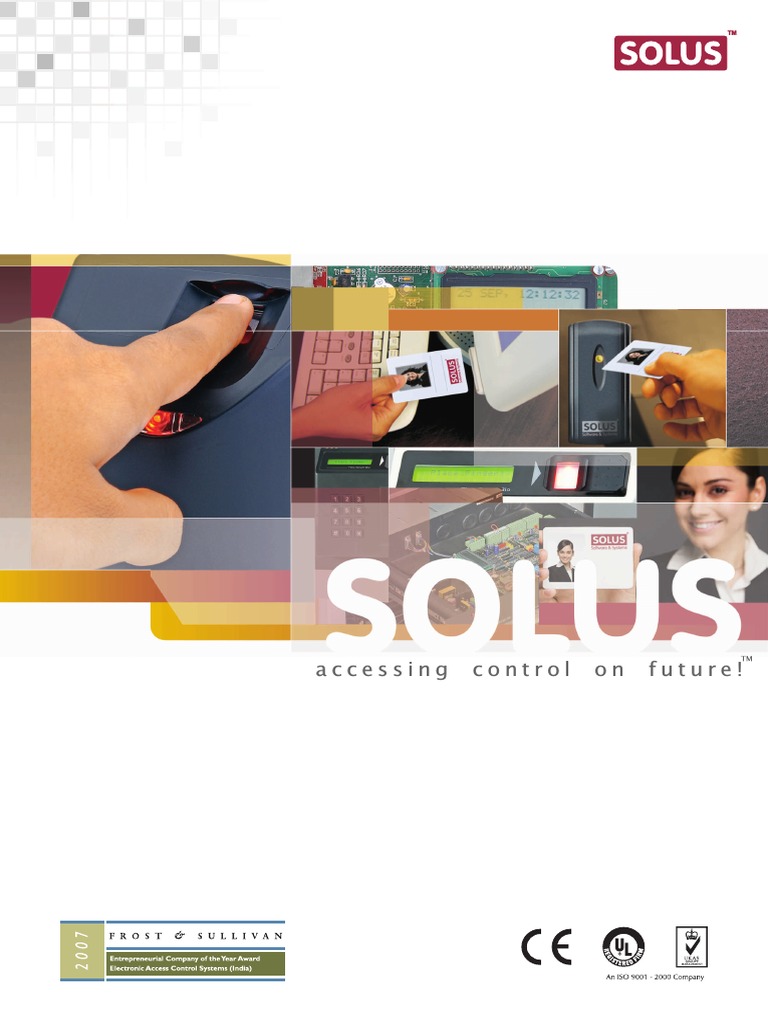 Solus Corporate Profile | PDF | Access Control | Smart Card