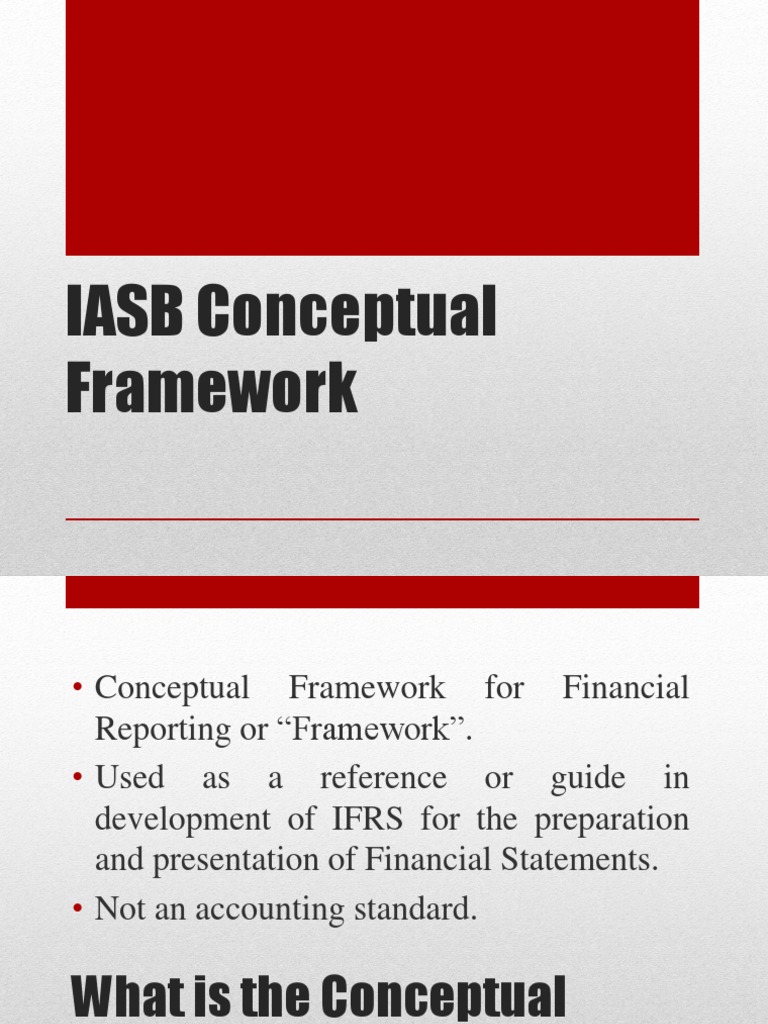 Conceptual Framework | PDF | Financial Capital | International ...