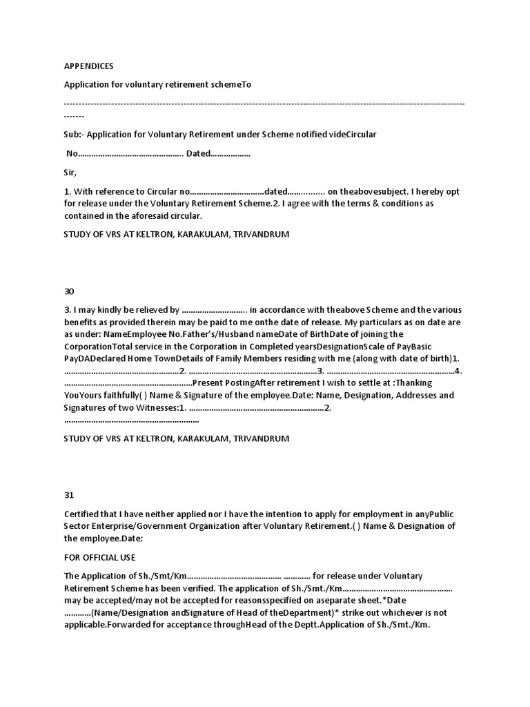 Sample VRS Template | PDF