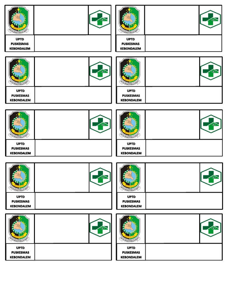 Stiker Inventaris Barang | PDF