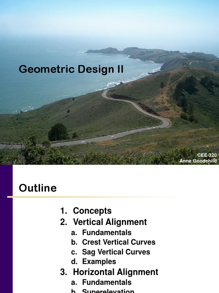 Road Design | PDF | Geometry | Teaching Mathematics