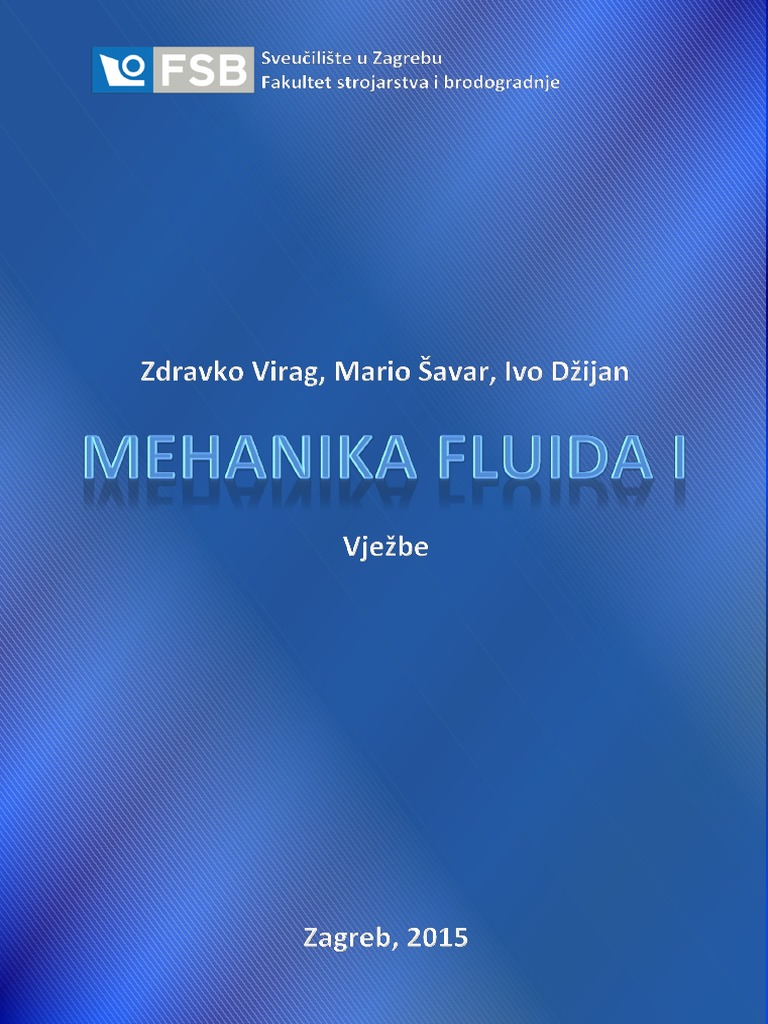 Mehanika Fluida I PDF | PDF