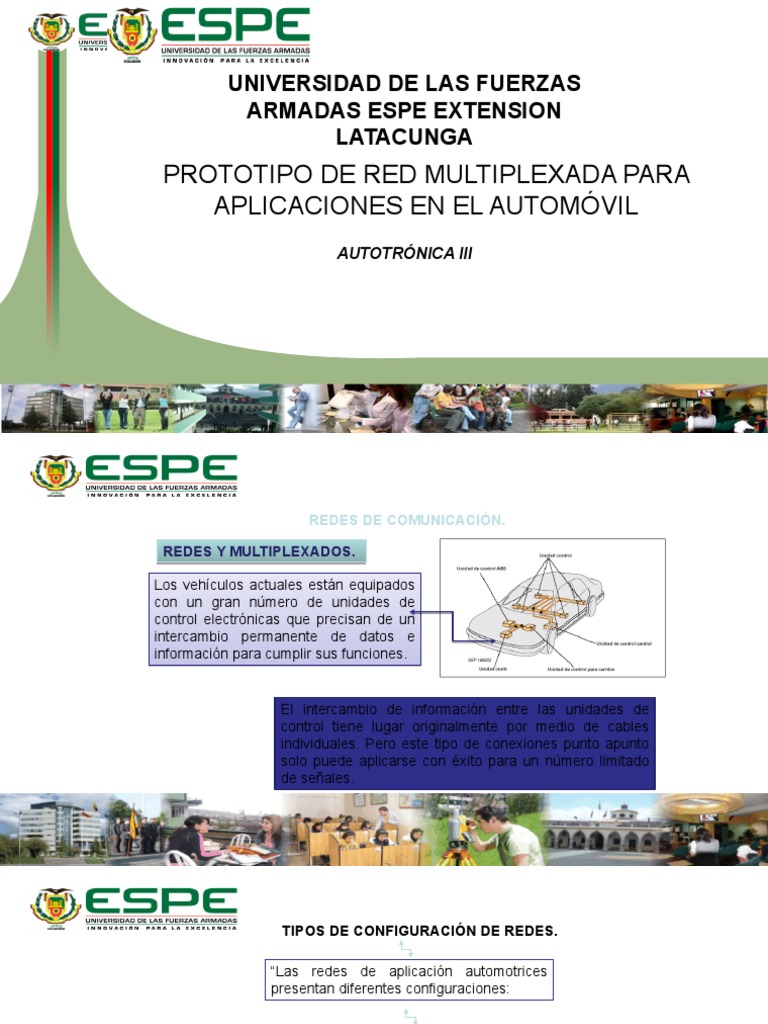 Redes Multiplexadas | PDF | Sensor | Red de computadoras