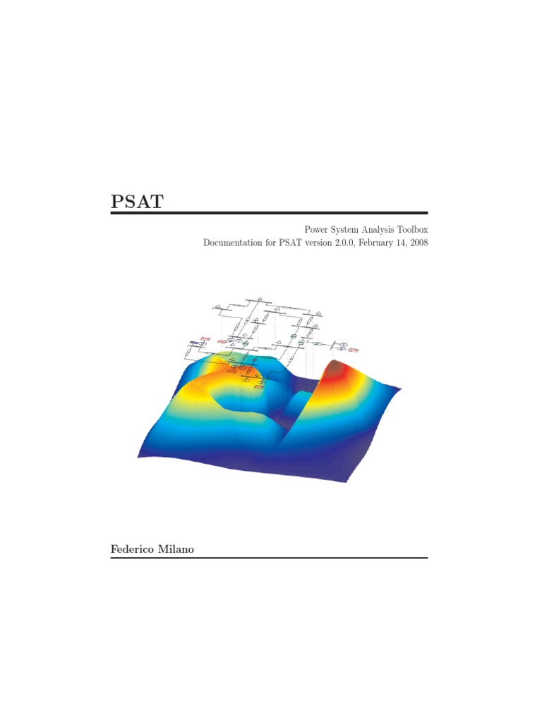Psat PDF | PDF | Free Software | Matlab