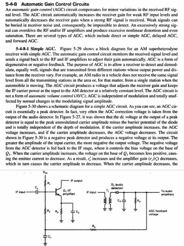Automatic Gain Control | PDF | Detector (Radio) | Amplifier