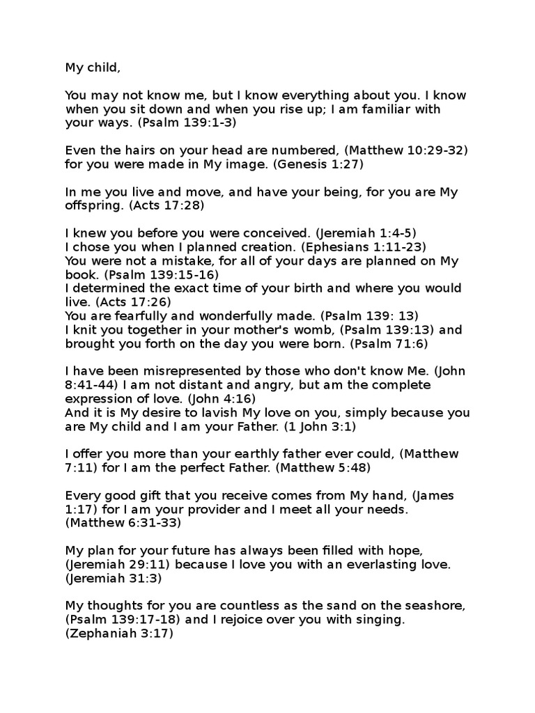 Love Letter From God To You | PDF | Religious Texts | Religious ...