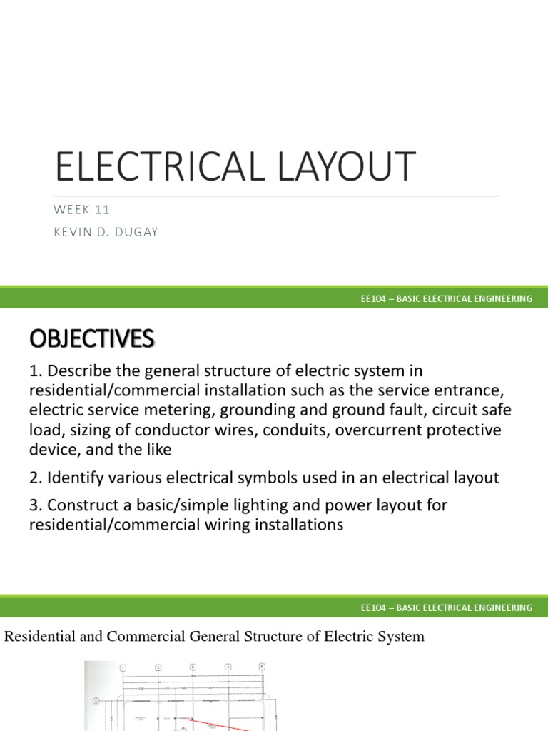Residential Electrical Layout Guide | PDF | Electrical Wiring | Fuse ...