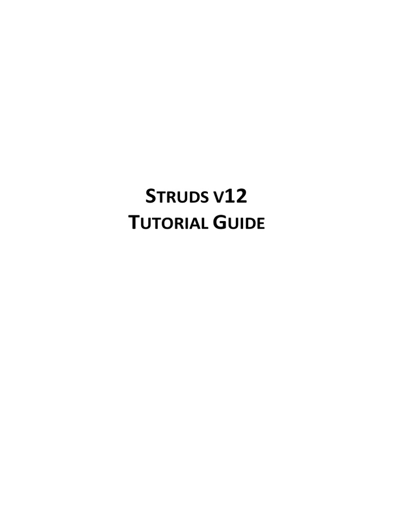 Struds Tutorial 1 | PDF | Menu (Computing) | Button (Computing)