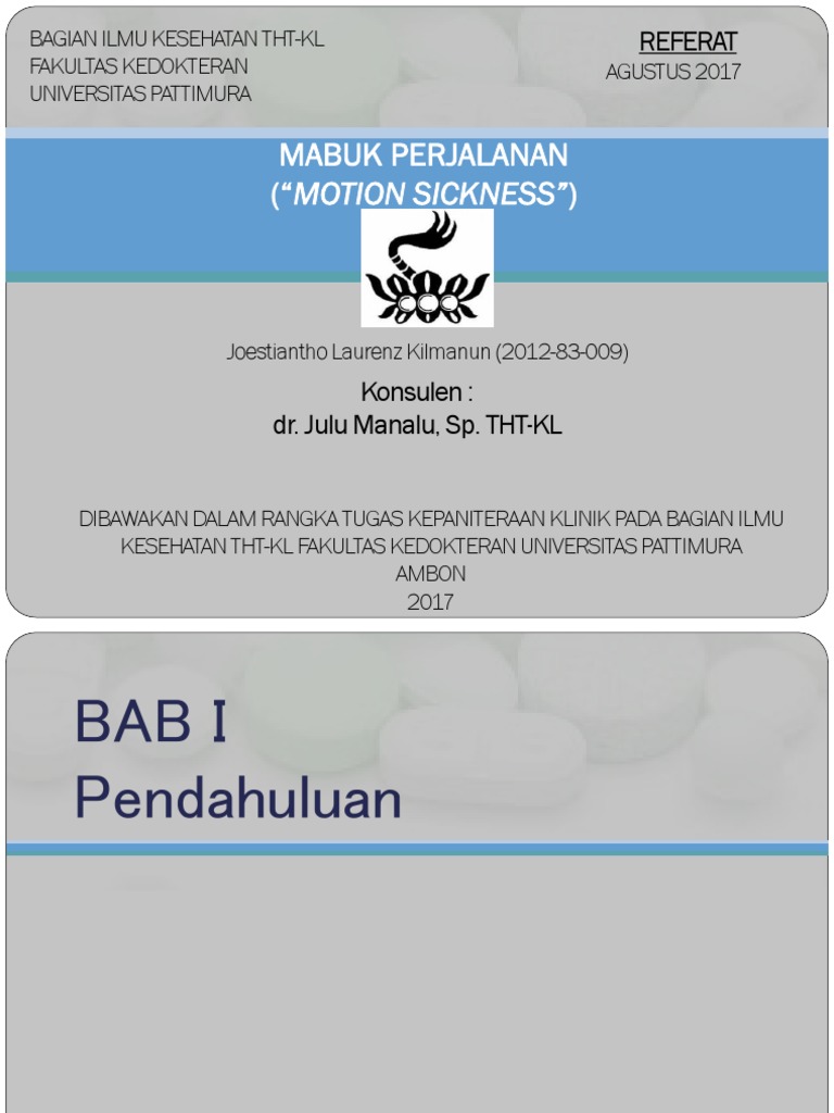 Motion Sickness | PDF