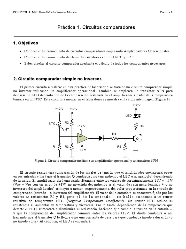 Control | PDF | Amplificador operacional | Transistor