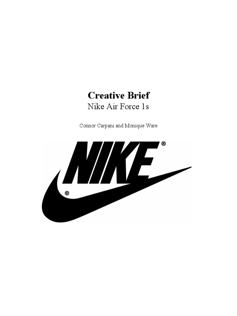 Nike Creative Project Brief Sample PDF | PDF | Nike | Adidas