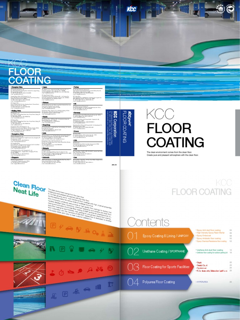 KCC FLOOR COATING (Catalogue) PDF | PDF | Epoxy | Coating