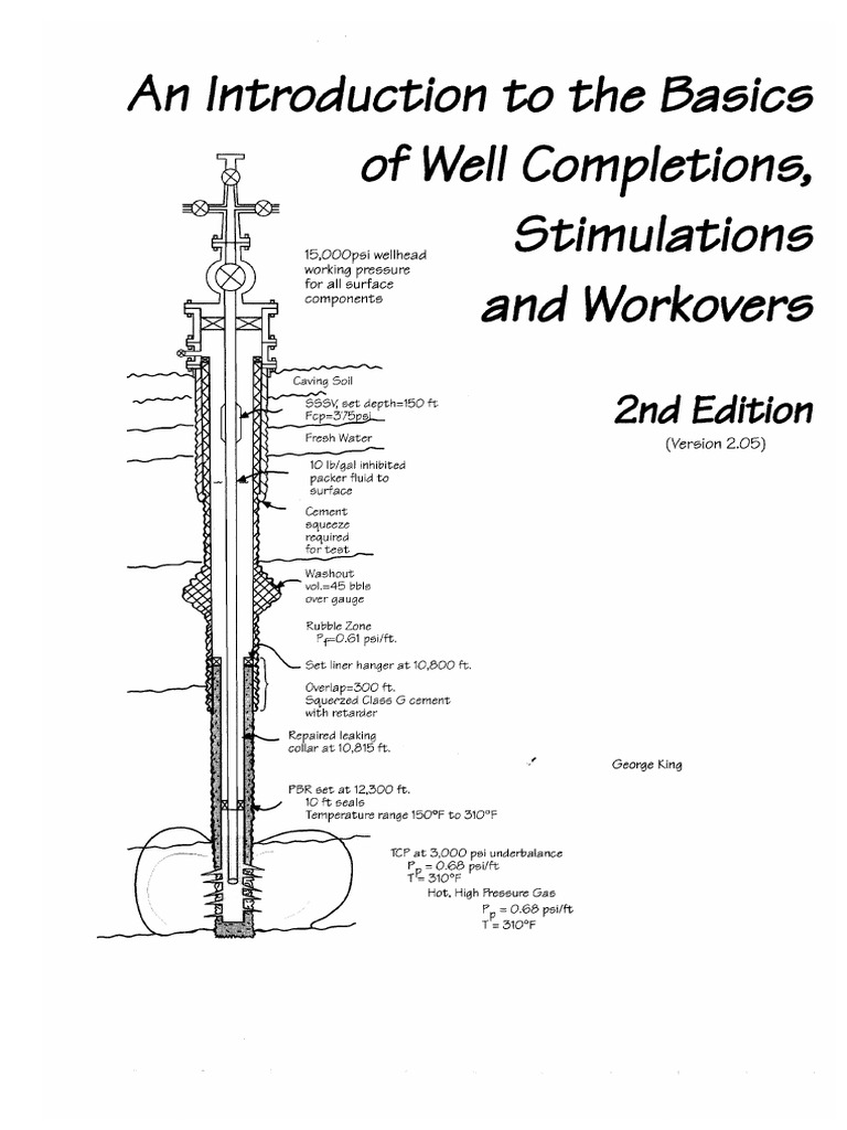 An Introduction to the Basic of Well Completions.pdf | Casing (Borehole ...
