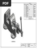 Machine Vise Working Drawing | PDF
