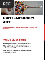Timeline of Philippine Arts | PDF | Contemporary Art | Communication Design