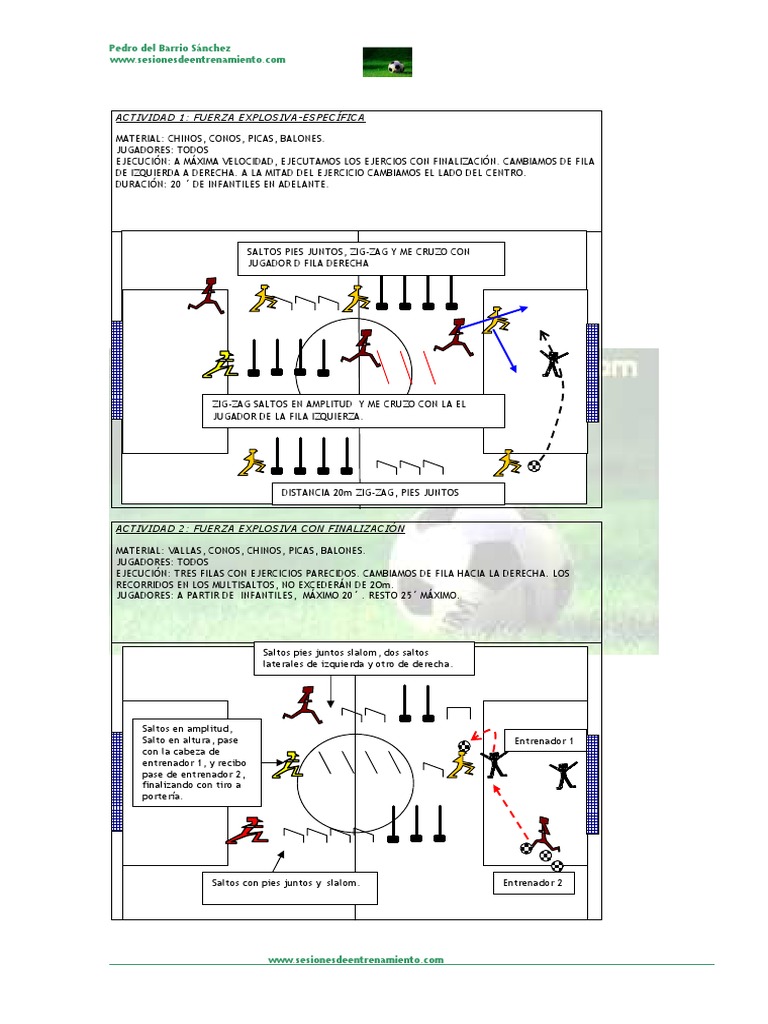 Fuerza Especifica Con Balon PDF | PDF